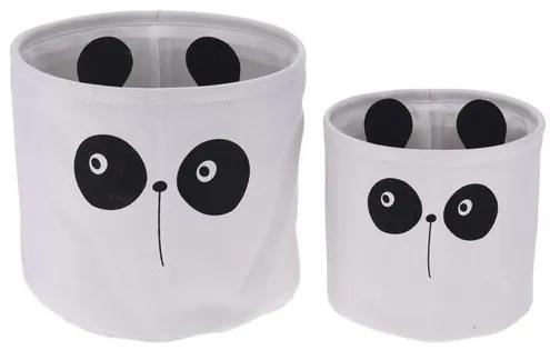 Sada dekoračních košíků Hatu Panda, 2 ks