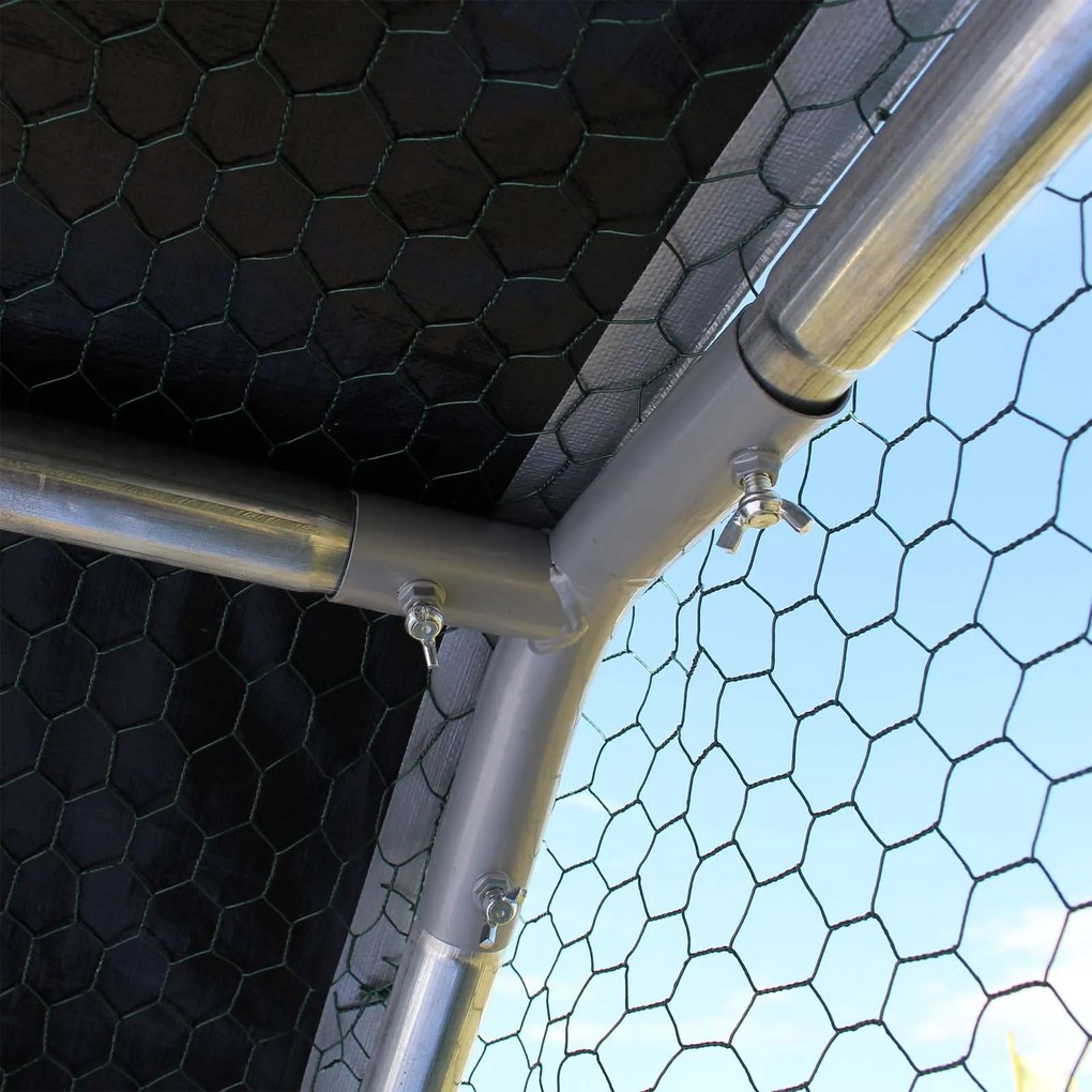 Venkovní výběh fudajo – 4 × 3 × 2 m (62396)