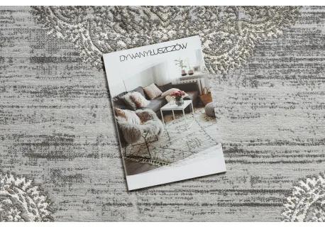 Dywany Luszczow Kusový koberec LIRA E1468 Růžice, šedá / zlatá Rozměr koberce: 120 x 170 cm