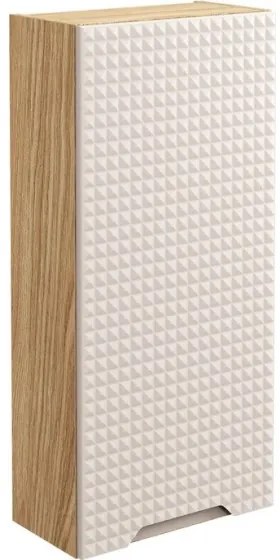 Koupelnová sestava Luxor Beige Trust s deskou, skříňkami a umyvadlem 90 cm béžová/dub olejovaný