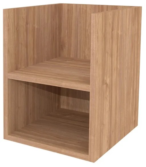 Mereo Aira, koupelnová skříňka 40 cm, spodní, Multidecor, Light Select Walnut CN795SLSW1