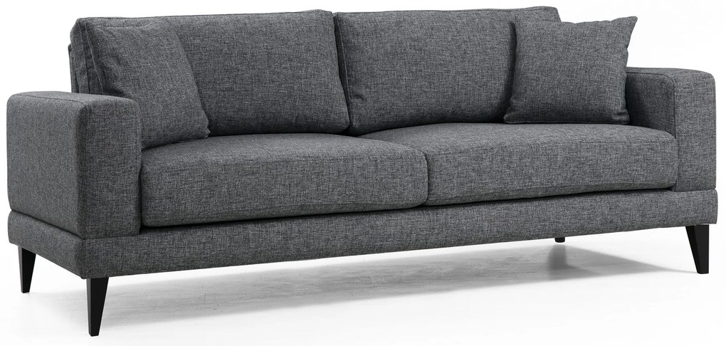 Hanah Home Třímístná pohovka NORDIC šedá 560ARE1307