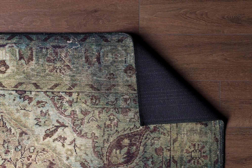 Conceptum Hypnose Kusový koberec Blues Chenille - Green AL 23, Vícebarevná Rozměr koberce: 150 x 230 cm