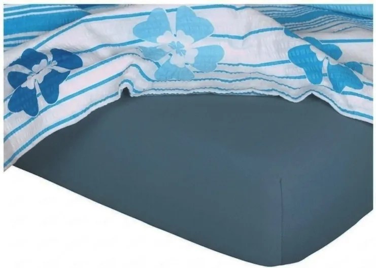 DADKA Jersey prostěradlo borůvka Rozměr 200x220x20