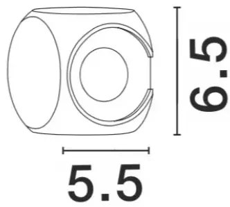 Venkovní LED svítidlo Zari B 55 bílé