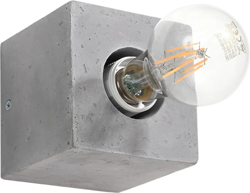 Sollux Lighting Nástěnné svítidlo ARIZ beton