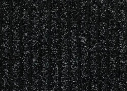 Koberce Breno Čistící zóna SHEFFIELD/ LIVERPOOL 50, šíře role 400 cm, Černá