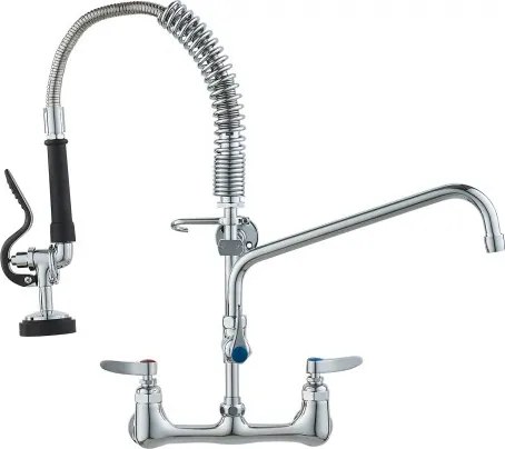 Komerční baterie s oplachovacím rozprašovačem, 53,3 cm výška, 20,3 cm střed, 30,5 cm