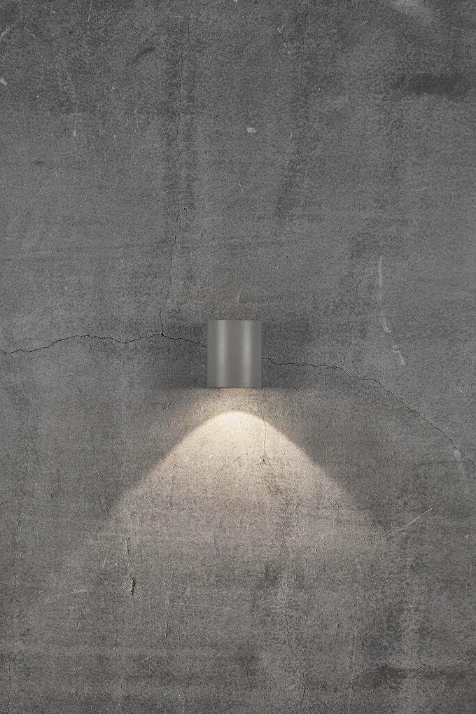 NOR 49701010 Venkovní nástěnné svítidlo Canto 2 2x6W LED šedá čirá - NORDLUX