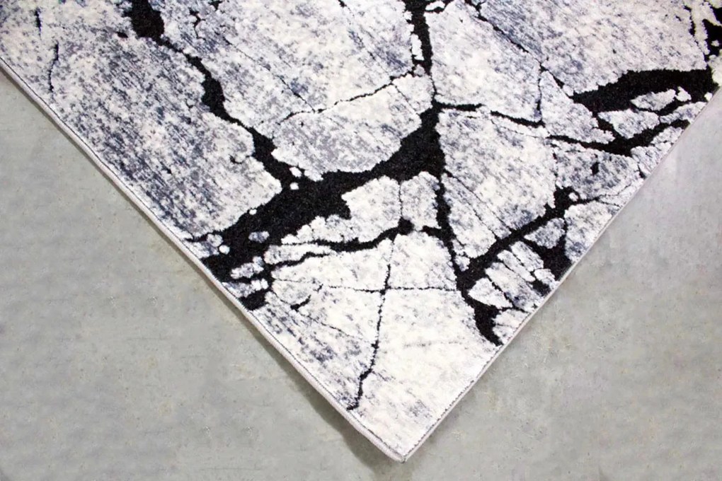 BE Koberec Verona 5260 GREY - šedý obdélníkový Rozměr: 60x100 cm