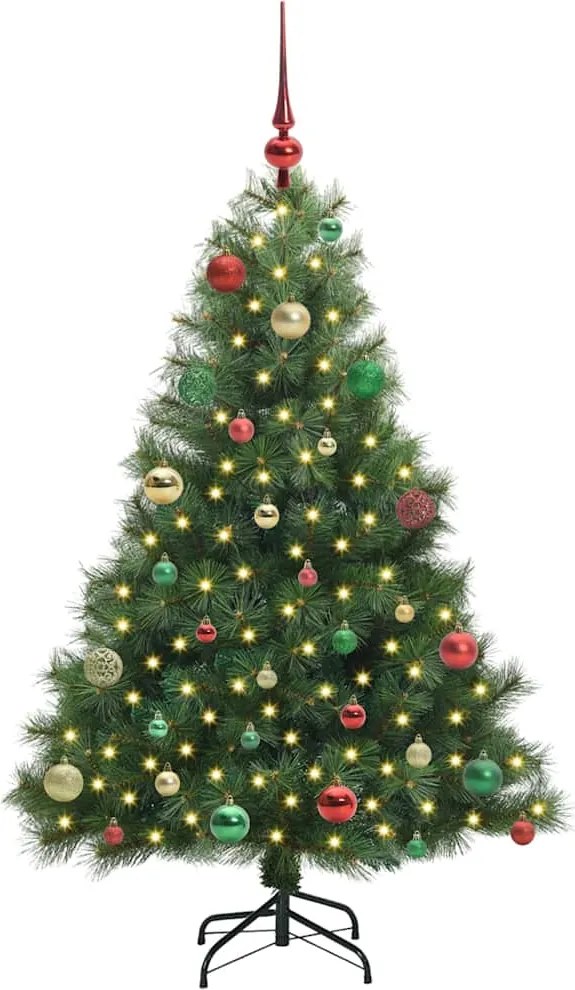 Umělý vánoční stromeček s stojanem Zelená 150 cm PE a PVC 3397778
