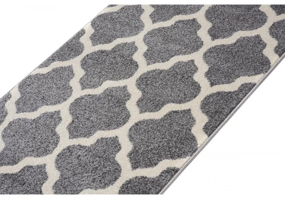 Kusový koberec Berda šedý atyp 120x500cm