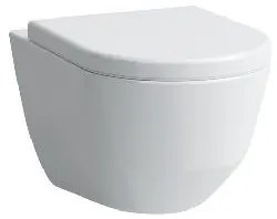 Laufen Pro - Závěsné WC, 530x360 mm, rimless, s LCC, bílá H8209664000001