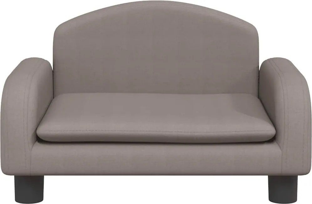 Dětská pohovka taupe 50 x 40 x 30 cm textil 3196372