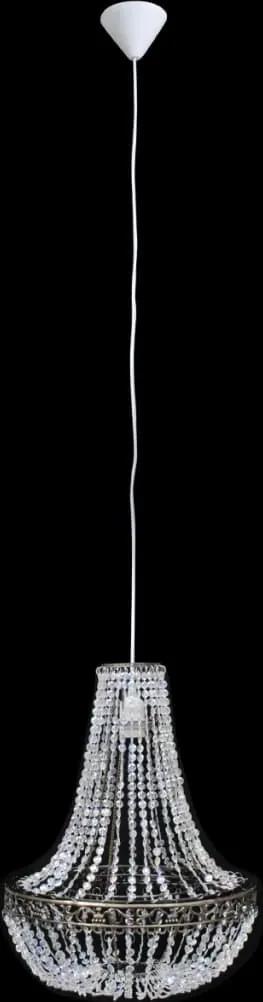 vidaXL Křišťálový lustr 36,5 x 46 cm [241121]
