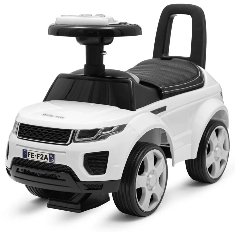Dětské odrážedlo SUV Baby Mix Prime bílé v kůži Barva: Bílá