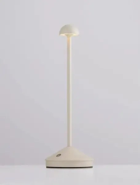 Venkovní stolní lampa Lumo bílá