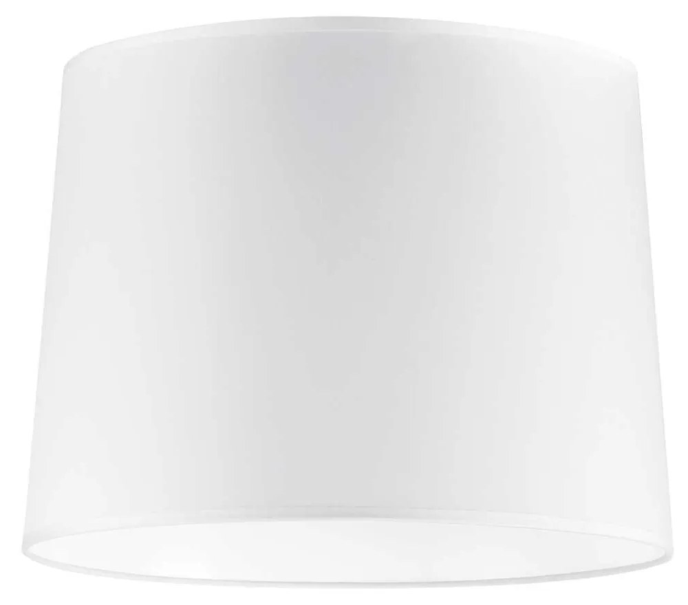 Ideal Lux Stojací lampa SET UP, ⌀ 40cm Barva stínidla: bílá, Barva podstavce: černá
