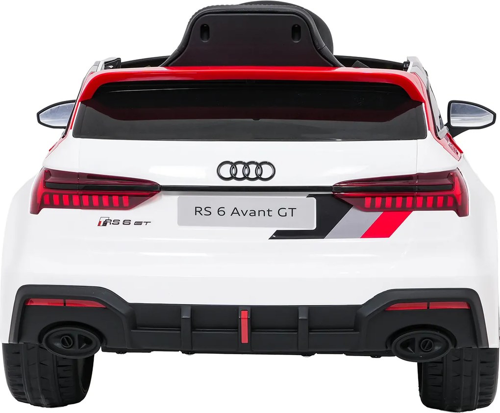 Ramiz Audi RS6 Avant GT elektrické autíčko pro děti bílé