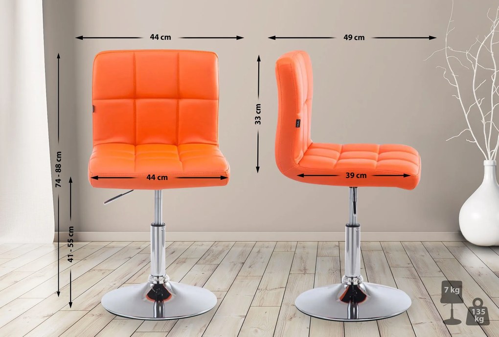 Palma relaxační křeslo V2 – oranžová