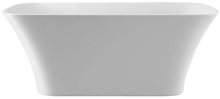 BESCO Volně stojící vana ASSOS S-LINE bílá Rozměr vany - 160 × 70 cm VANASSL16W