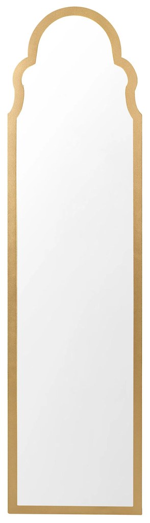 Stojací zrcadlo 40 x 150 cm zlaté CHATILLON Beliani