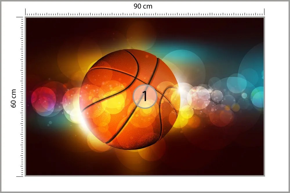 Fototapeta Basketball Omyvatelný vlies 104x70.5