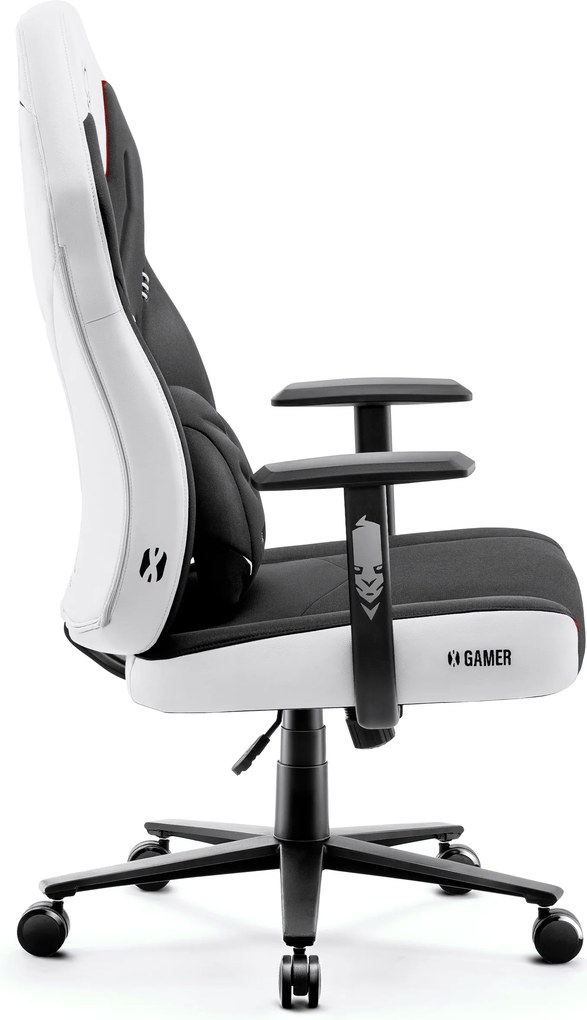 Herní křeslo z eko kůže bílé Normal Size: Diablo X-Gamer 2.0 Snow White