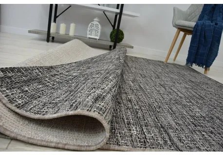 koberec SISAL LOFT 21126 MELANŽ stříbrný, slonová kost, šedá velikost 160x230 cm | krásné koberce cz