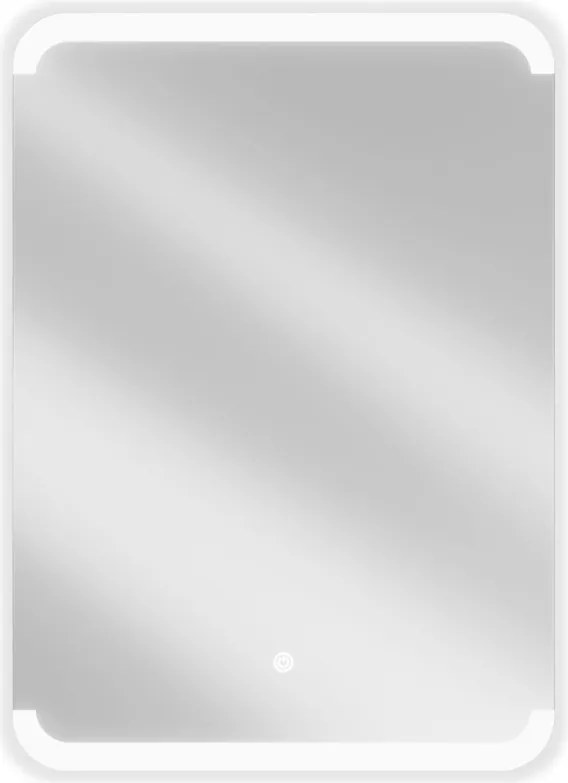 Mexen Nida, LED koupelnové zrcadlo s podsvícením 50x70 cm, 6000K, ochrana proti zamlžování, 9806-050-070-611-00