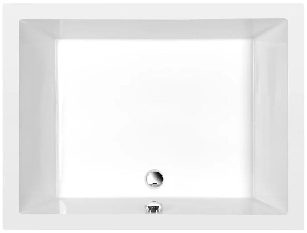 Polysan DEEP hluboká sprchová vanička, obdélník 120x90x26cm, bílá