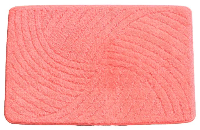 Ervi koupelnová předložka lososová Comfort, 1 set