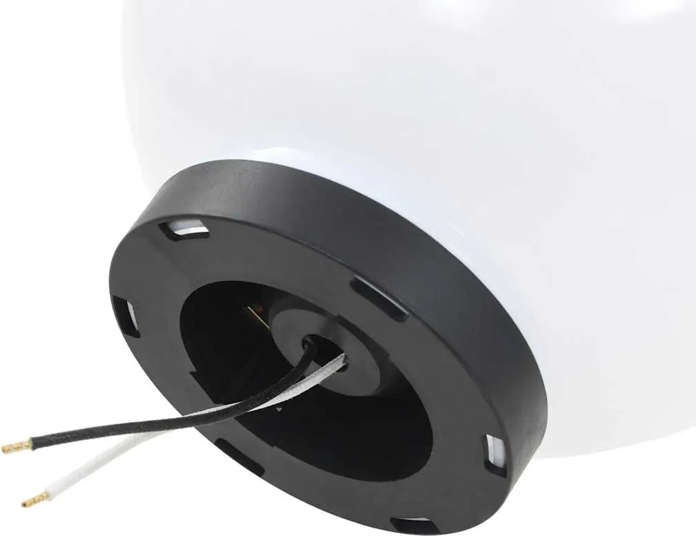 Kulovité LED lampy 4 ks koule 20 cm PMMA 277141