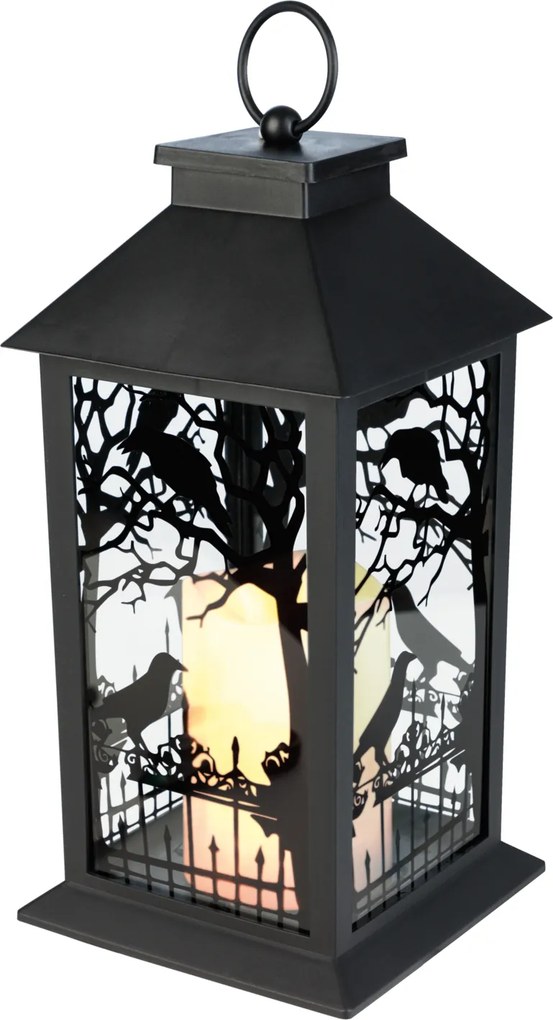 Halloweenská LED lucerna (bílá)