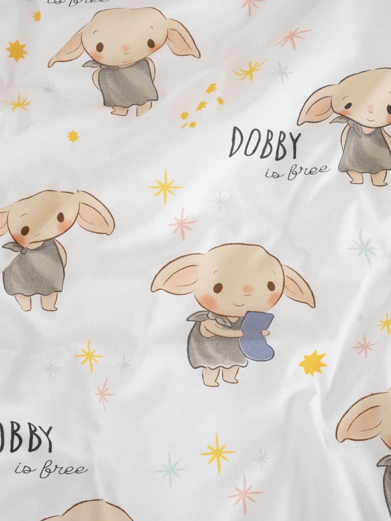 MK Lůžkoviny Prodloužené bavlněné povlečení Renforcé - Tiny Dobby 140 × 220 cm, 70 x 90 cm