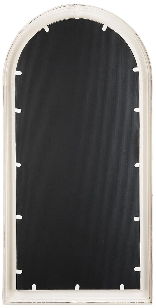 Nástěnné zrcadlo 49 x 97 cm, bílé CAMPEL Beliani