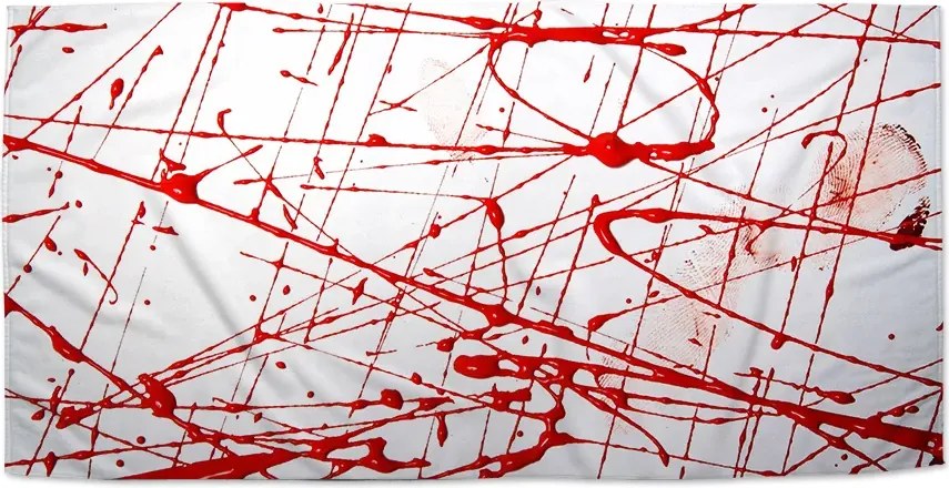 Sablio Ručník Krvavé cákance - 30x50 cm