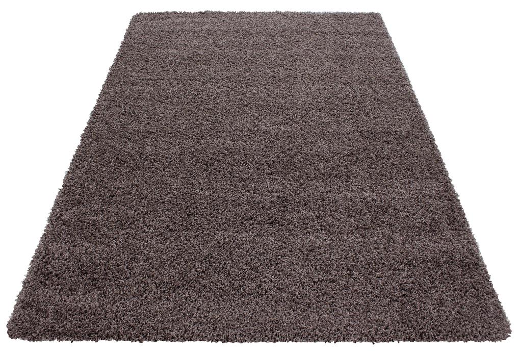 Ayyildiz koberce Kusový koberec Dream Shaggy 4000 taupe - 200x290 cm