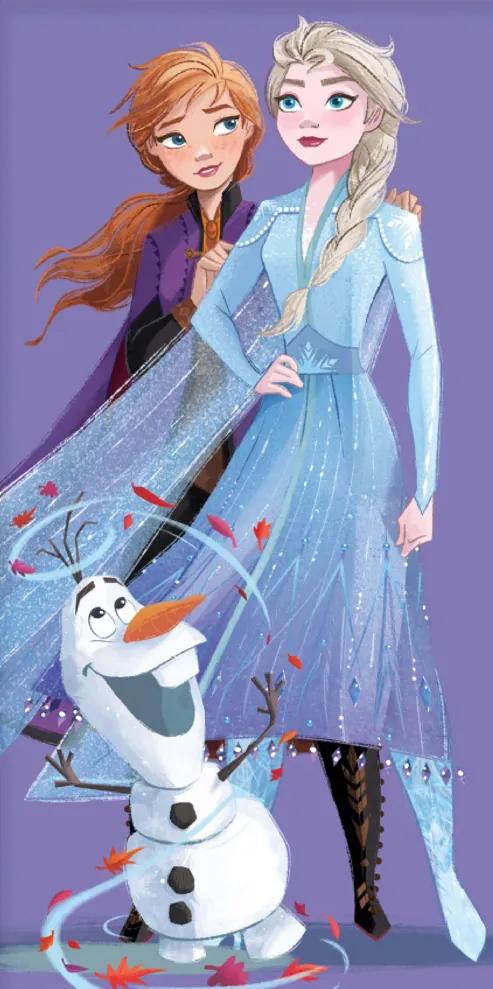 Osuška Ledové království Elsa, Anna a Olaf