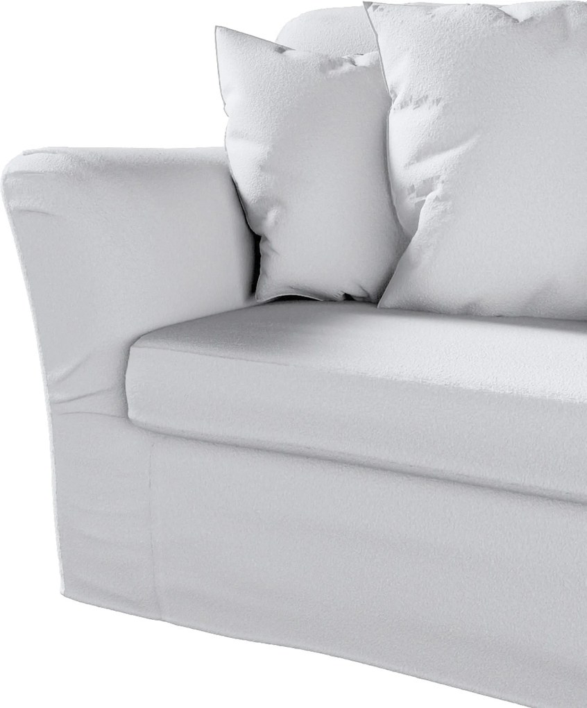Potah na pohovku IKEA Tomelilla rozkládací barva bílá látka pletený vzor