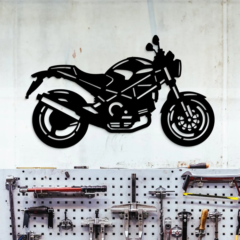DUBLEZ | Dřevěná motorka - Ducati Monster | Obraz