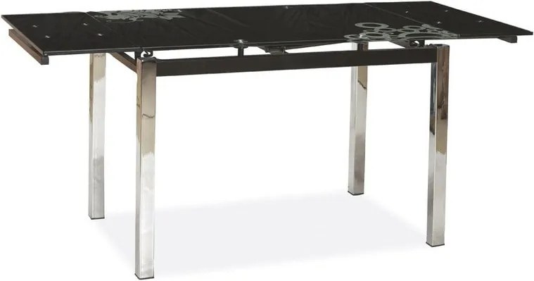 Jídelní stůl GD-017 rozkládací černý