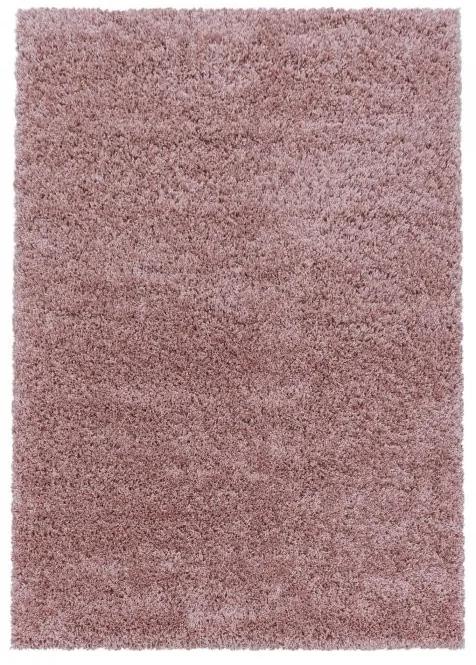 Vopi | Kusový koberec Sydney shaggy 3000 rose - 160 x 230 cm