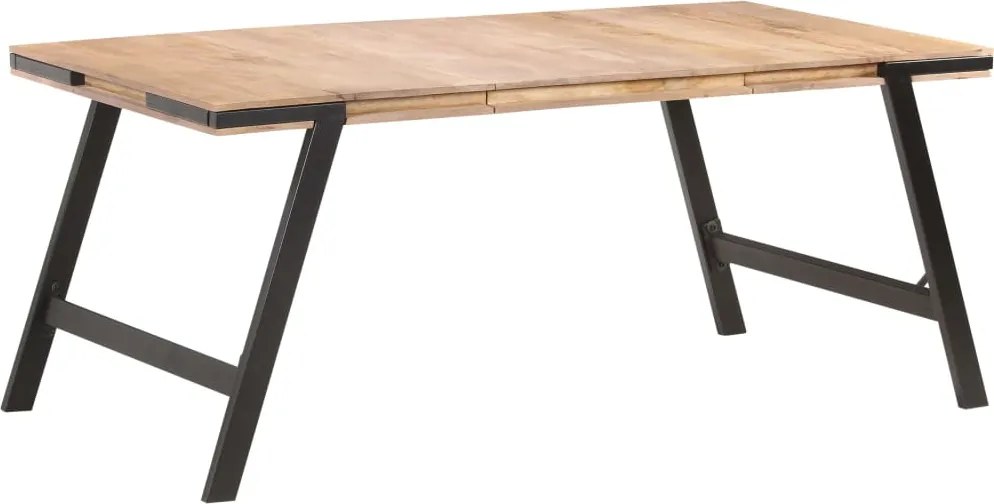 vidaXL Marketos Jídelní stůl 180 x 90 x 76 cm masivní mangovníkové dřevo
