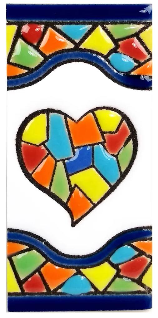 Dlaždice TRENCADIS - Srdce mosaica