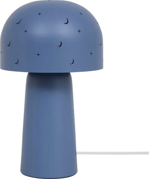 Atmosphera - Dětská stolní lampa STARRY MUSHROOM 1xE14/25W/230V modrá