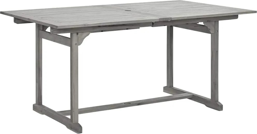 Zahradní jídelní stůl (160–240) x 100 x 75 cm masivní akácie 316573