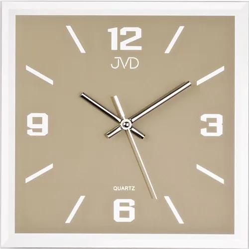 Skleněné nástěnné hodiny JVD N26113.3