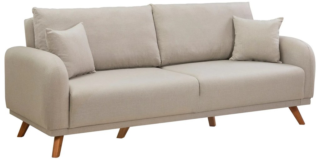 Set křesla a pohovky HERA krémový 237 cm