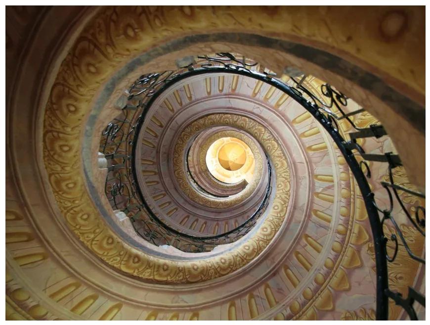 Fototapeta - Decorative spiral stairs